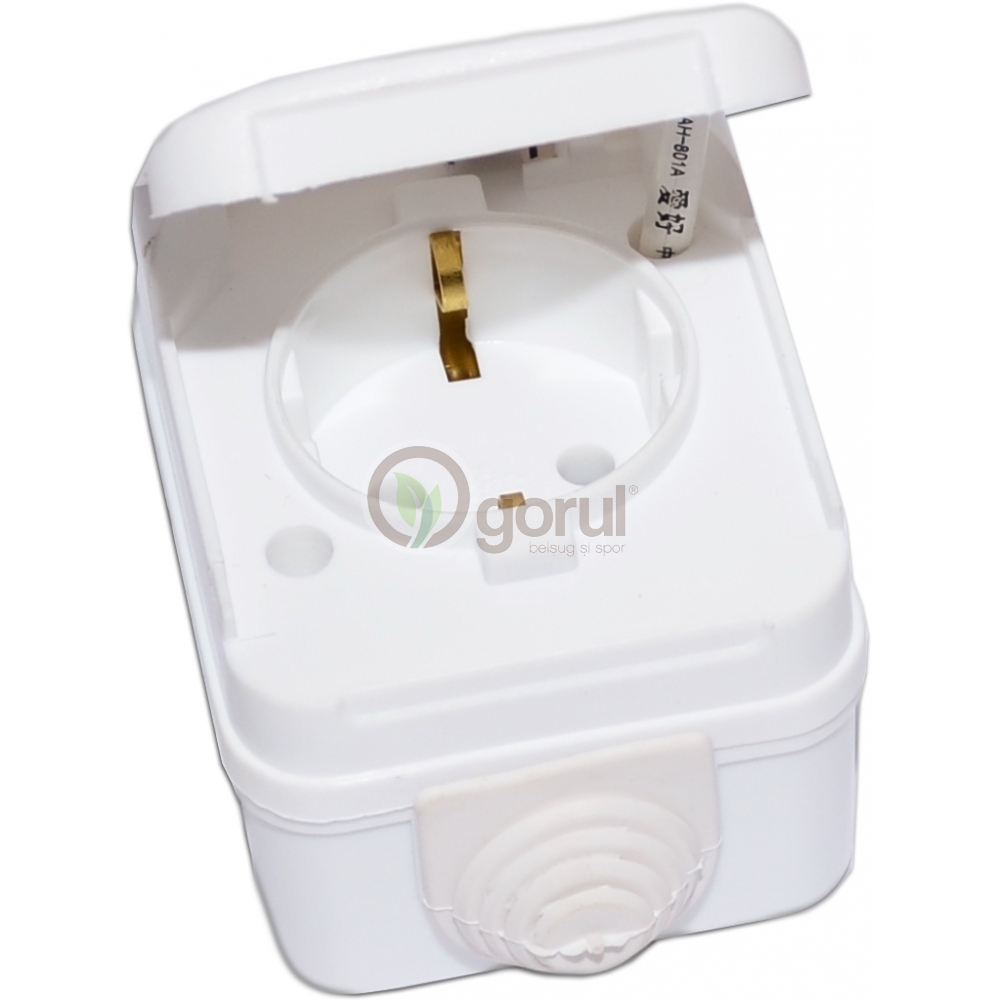 Priza cu capac AG-PT-CP-IP 44(16 A), Honest pret 9.39 Lei - Ogorul.ro