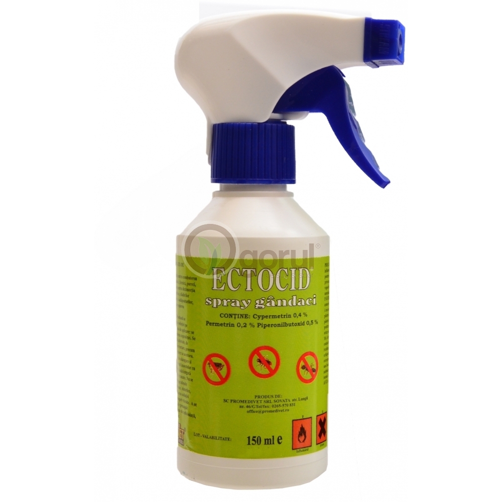 Ectocid spray gandaci pret 7.61 Lei - Ogorul.ro