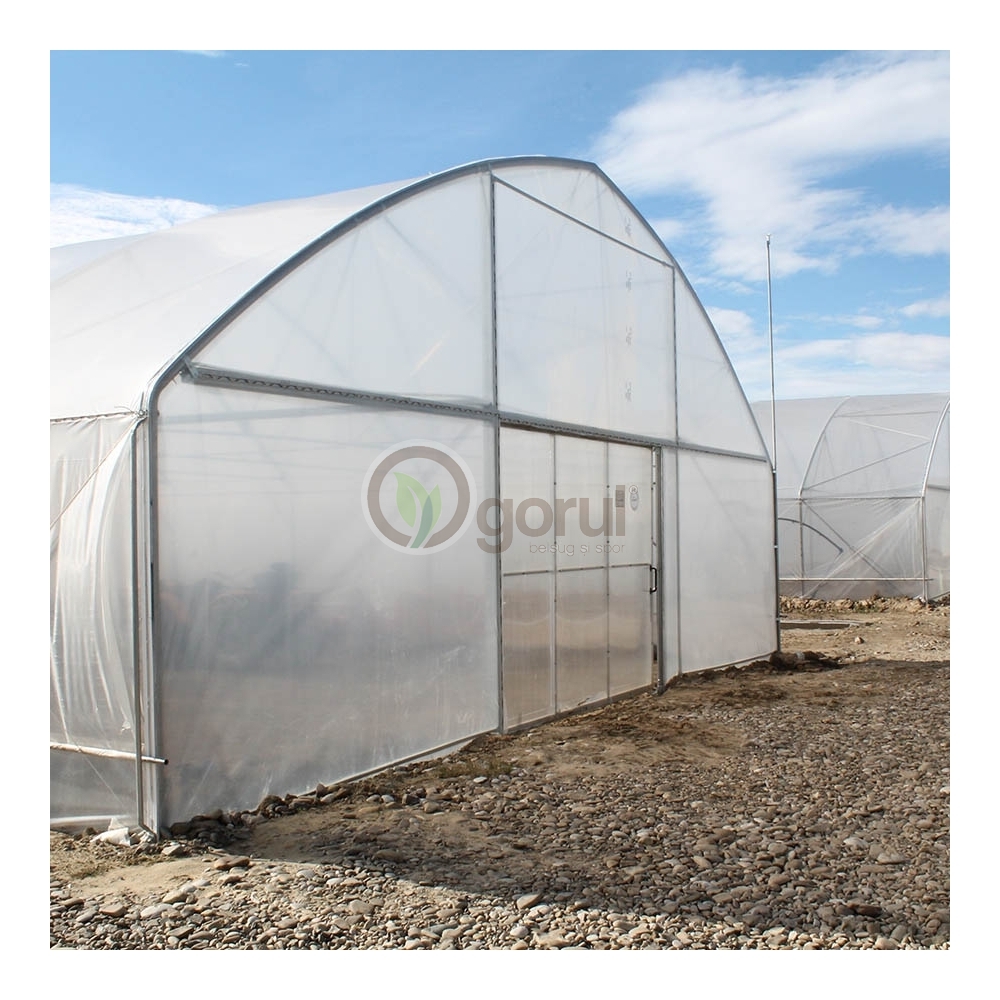 Solar gotic cu pereti verticali 10x30 m, folie dubla inflata pret 34321 ...