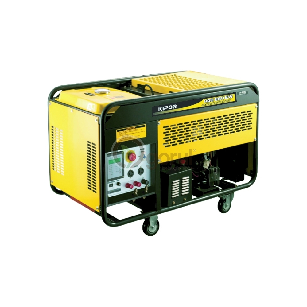 Generator de curent si pentru sudura Kipor, KGE 280 EW, monofazic ...