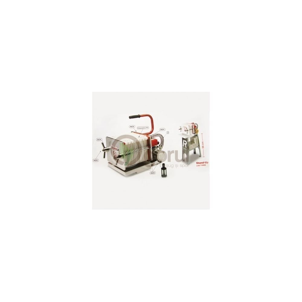 Filtru vin Colombo 18 Inox, in inox, cu 18 placi, productivitate 800l/h ...